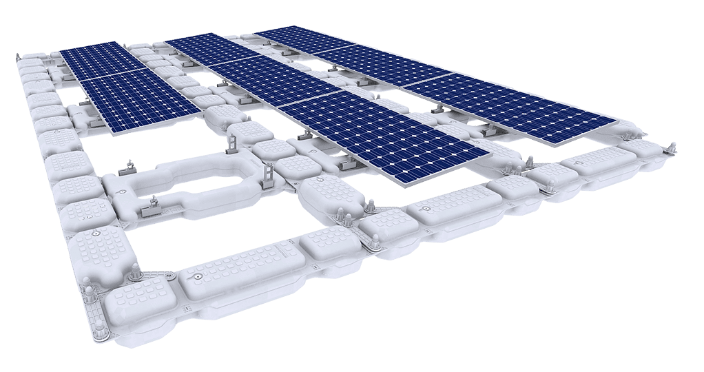 Aqua FPV: Durable Floating Solar Mounting System