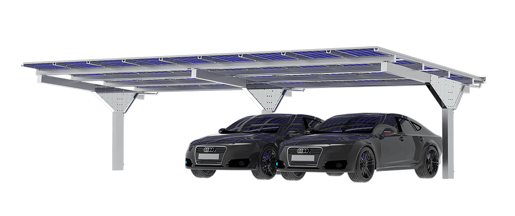 Titan PRO: Advanced Aluminum Cantilever Solar Carport System